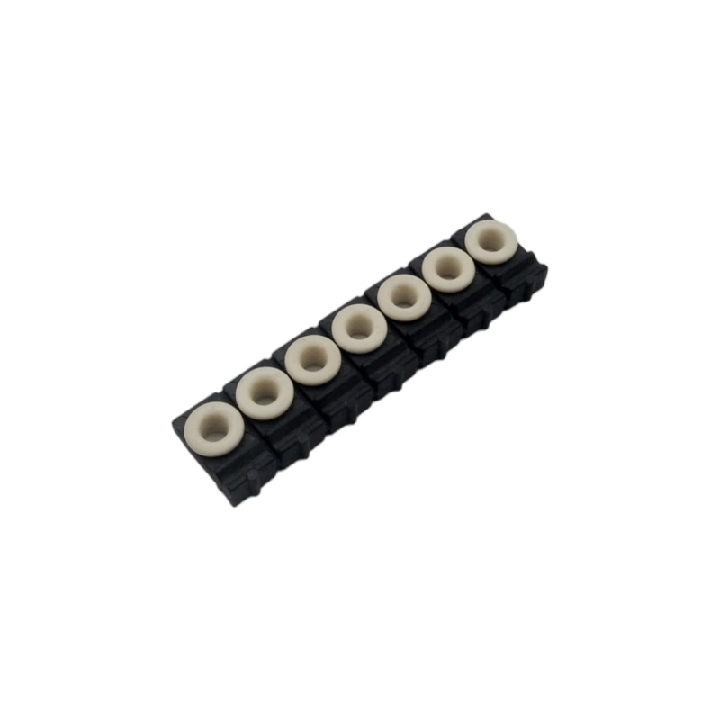 Plastic Support With 7 Porcelains