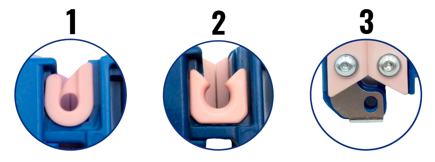 Knot/Slub Catcher With Aluminium Clamp